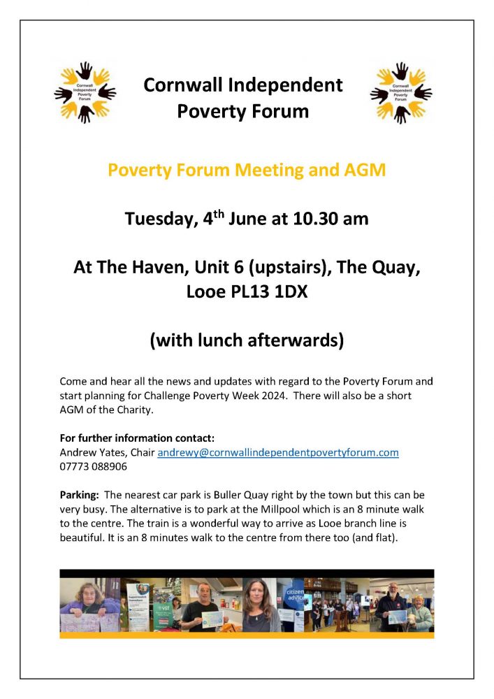 [240604] Cornwall Independent Poverty Forum Meeting : 4 Jun, Looe ...