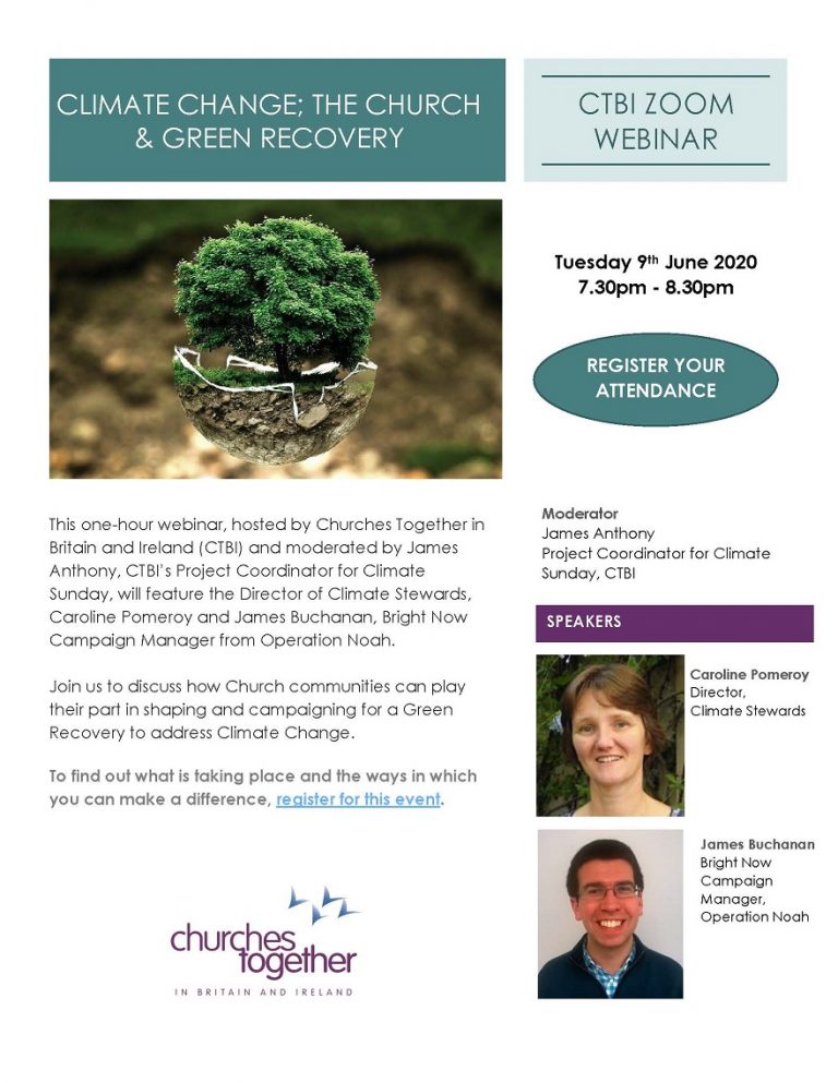 Climate Change: Church and Green Recovery – Churches Together in Cornwall