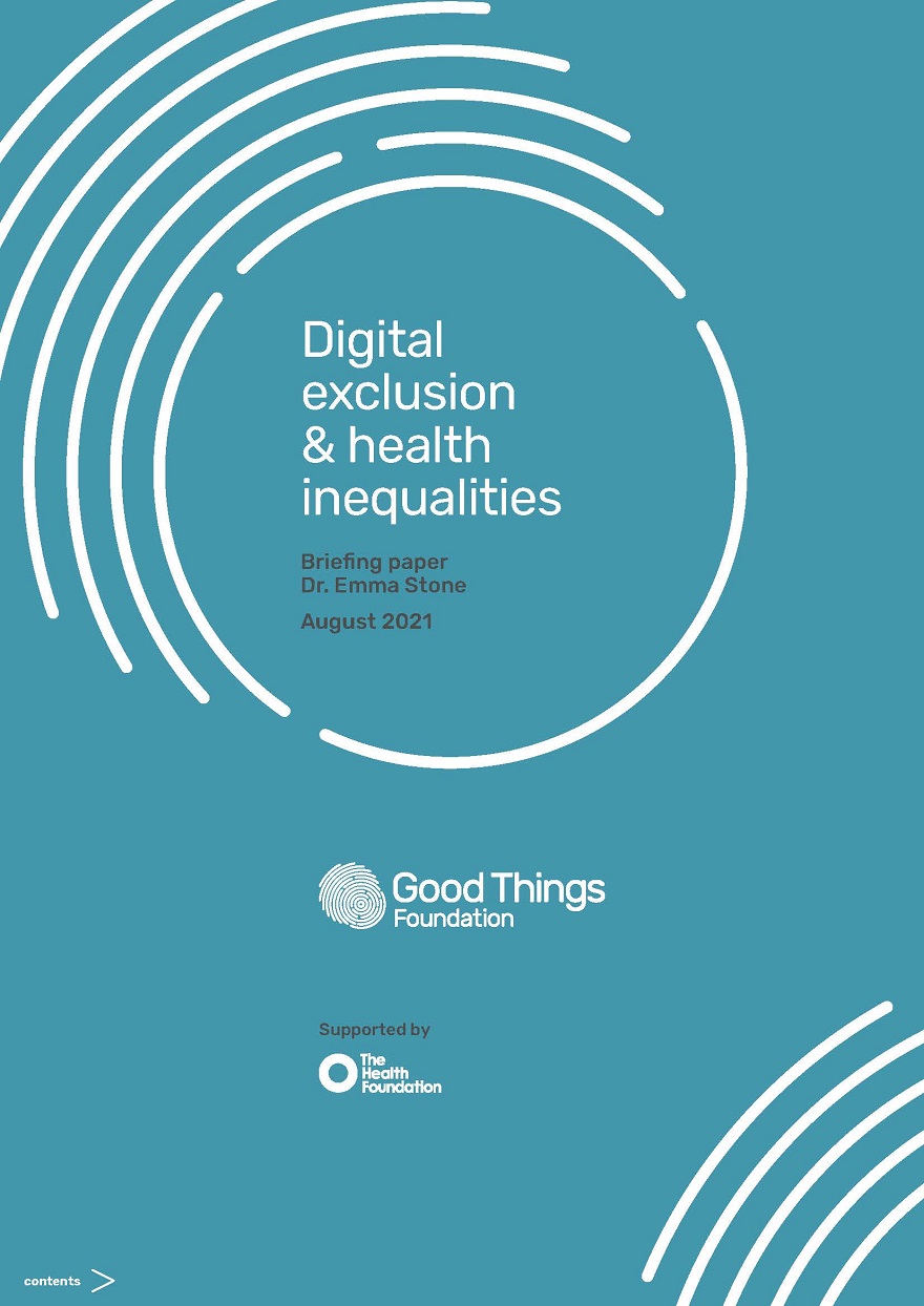 Digital exclusion and health inequalities – Churches Together in Cornwall