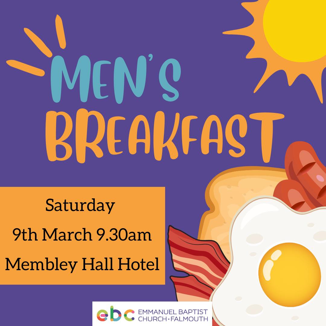 Men’s Breakfast : 9 Mar, Falmouth – Churches Together in Cornwall