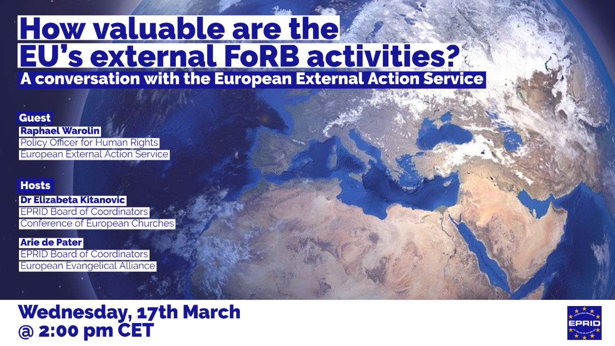 How valuable are the EU’s external FoRB activities? A conversation with ...