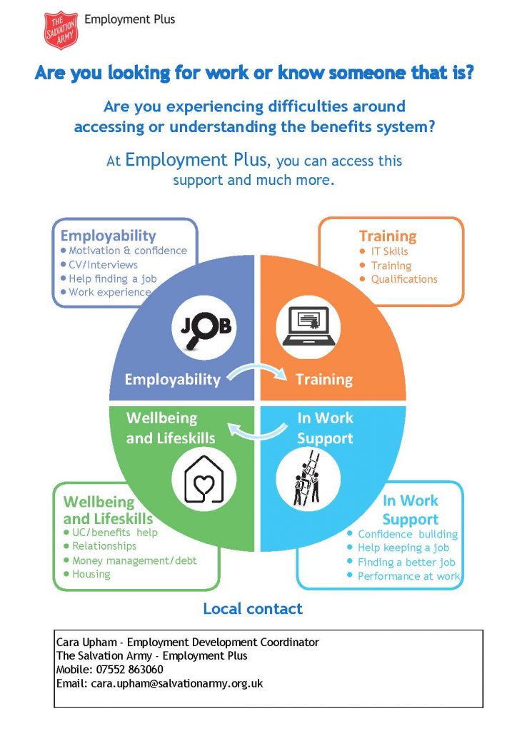 Employment Plus Cornwall – Churches Together in Cornwall