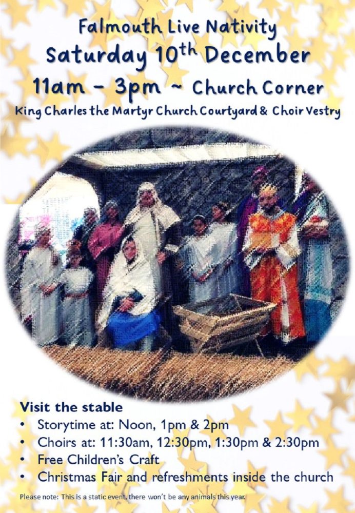 Falmouth Live Nativity : 10 Dec, Falmouth – Churches Together in Cornwall