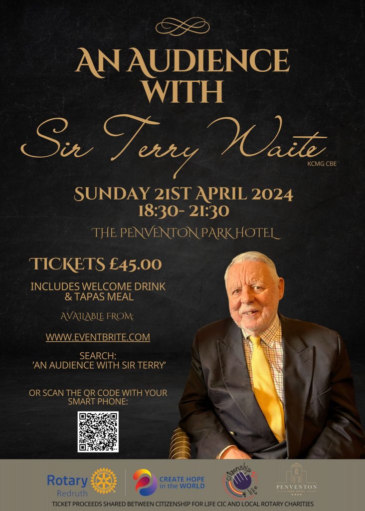 An Audience with Sir Terry Waite KCMG CBE : 21 Apr, Redruth – Churches ...