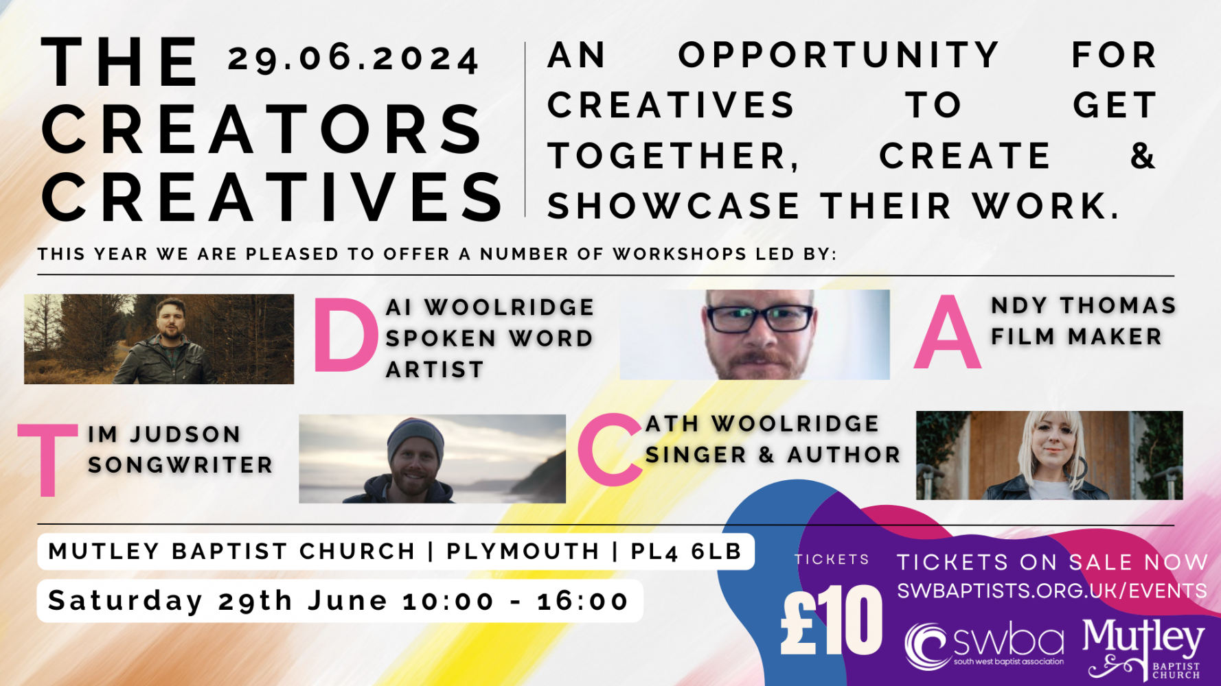 [240629] The Creator’s Creatives Workshops : 29 Jun, Plymouth ...