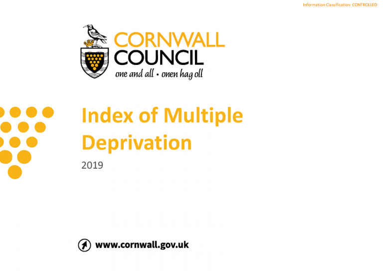 Cornwall’s Index of Multiple Deprivation 2019 published – Churches ...