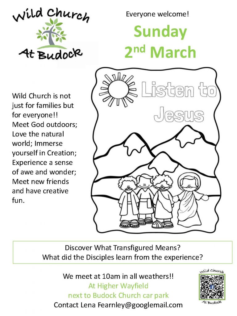 [250302] Wild Church : 2 Mar, Budock – Churches Together in Cornwall